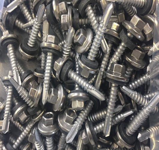 SteelZIP SCAMP 304SS Stainless Cap Head Self Drilling Metal to Metal ...