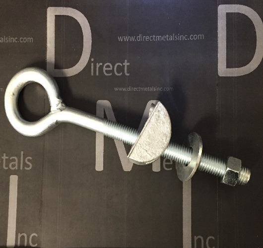 Welded Eyebolt Kits for Cable Bracing – Direct Metals