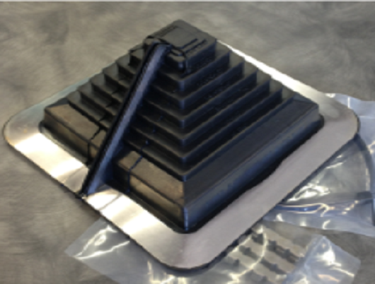 Square Vent Pipe Stand Boot for Metal Roofing – Direct Metals