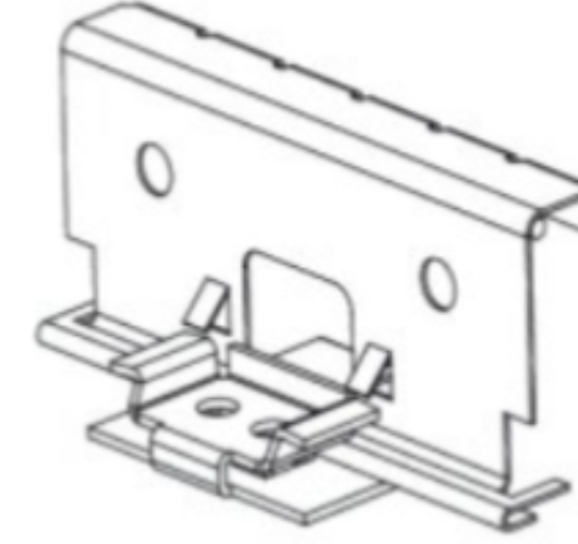 3″ Mechanical Lock Floating/Expansion Clip for Standing Seam Panels ...