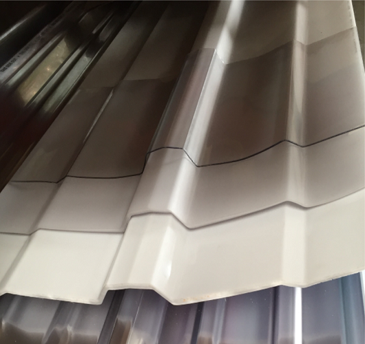 Translucent Ridge Cap, Polycarbonate Trims and Cap – Direct Metals
