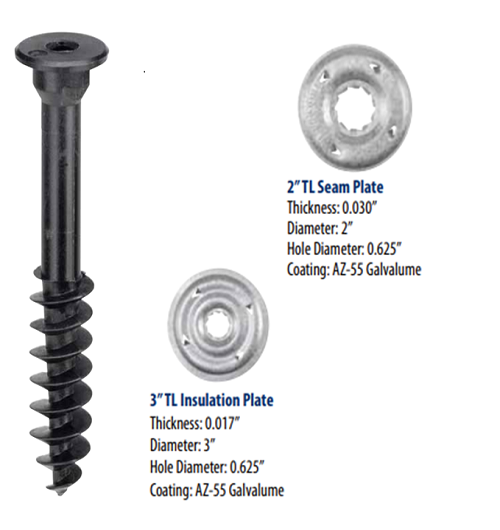 TL NYLON AUGER FOR ATTACHMENT TO CWF, GYPSUM AND LIGHTWEIGHT CONCRETE ...