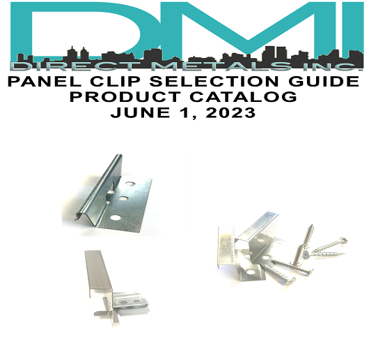STANDING SEAM PANEL CLIP SELECTION GUIDE 2023 – Direct Metals