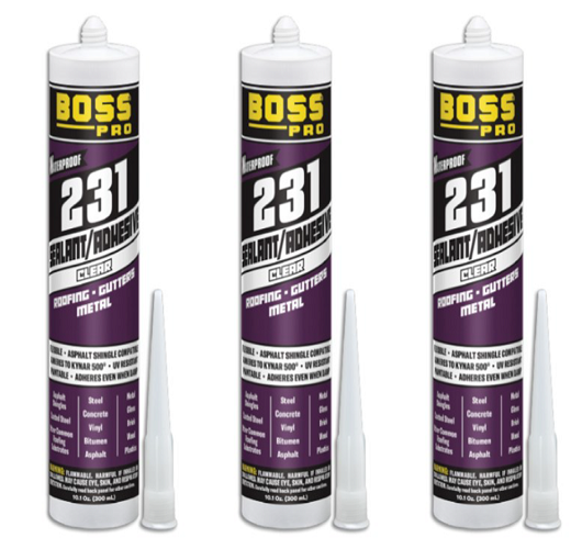 BOSS 231 CLEAR SEALANT – Direct Metals